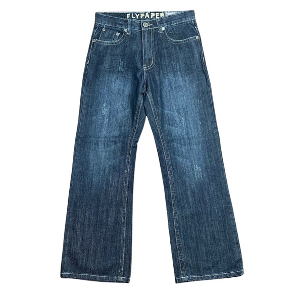 Flypaper | Bottoms | Flypaper Boys Bootcut Blue Denim Jeans Size 2 ...